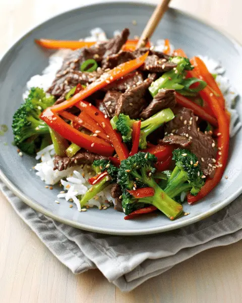 Quick Beef Stir-Fry - Recipes Smile