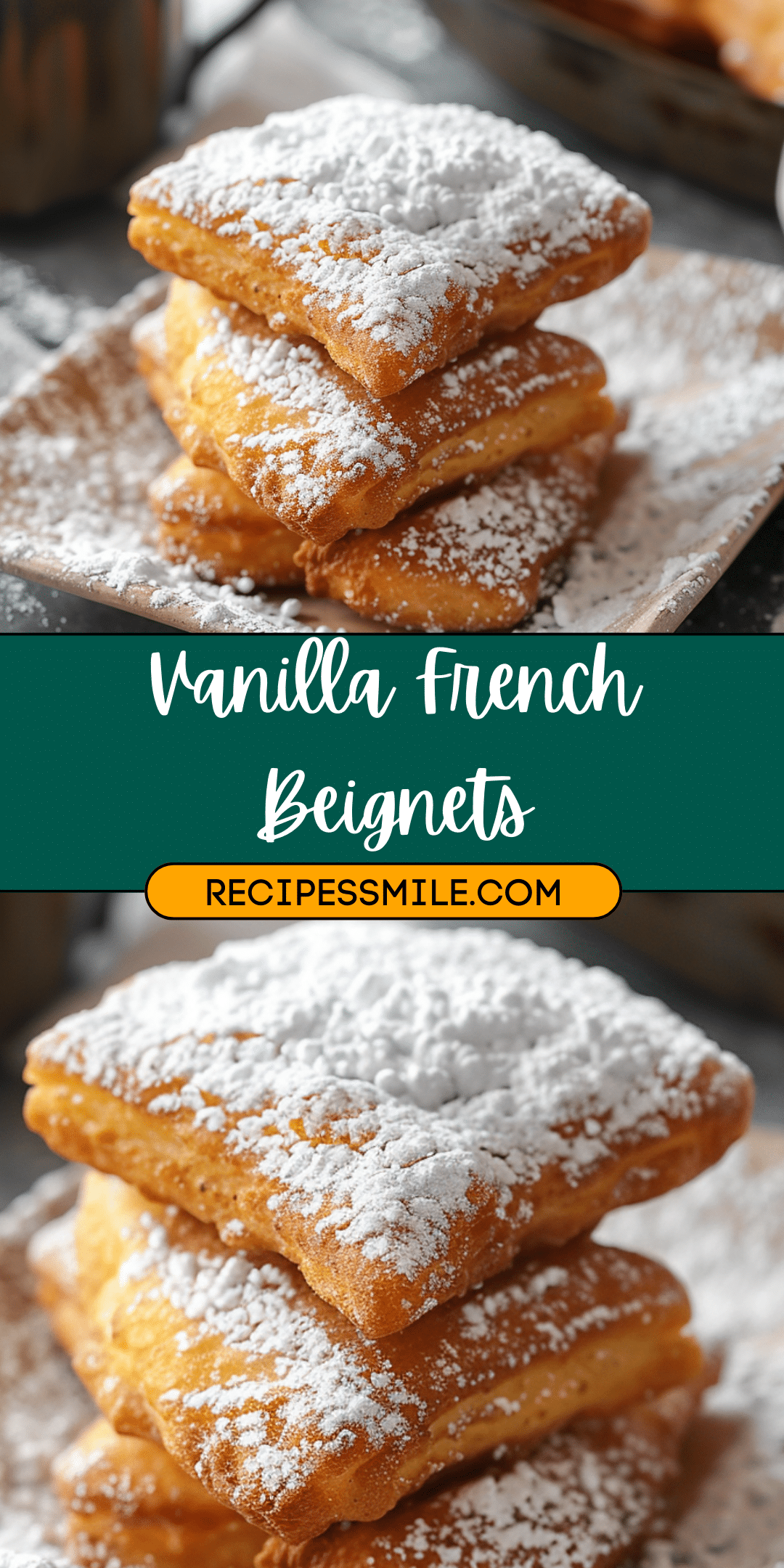 Vanilla French Beignets - Recipes Smile