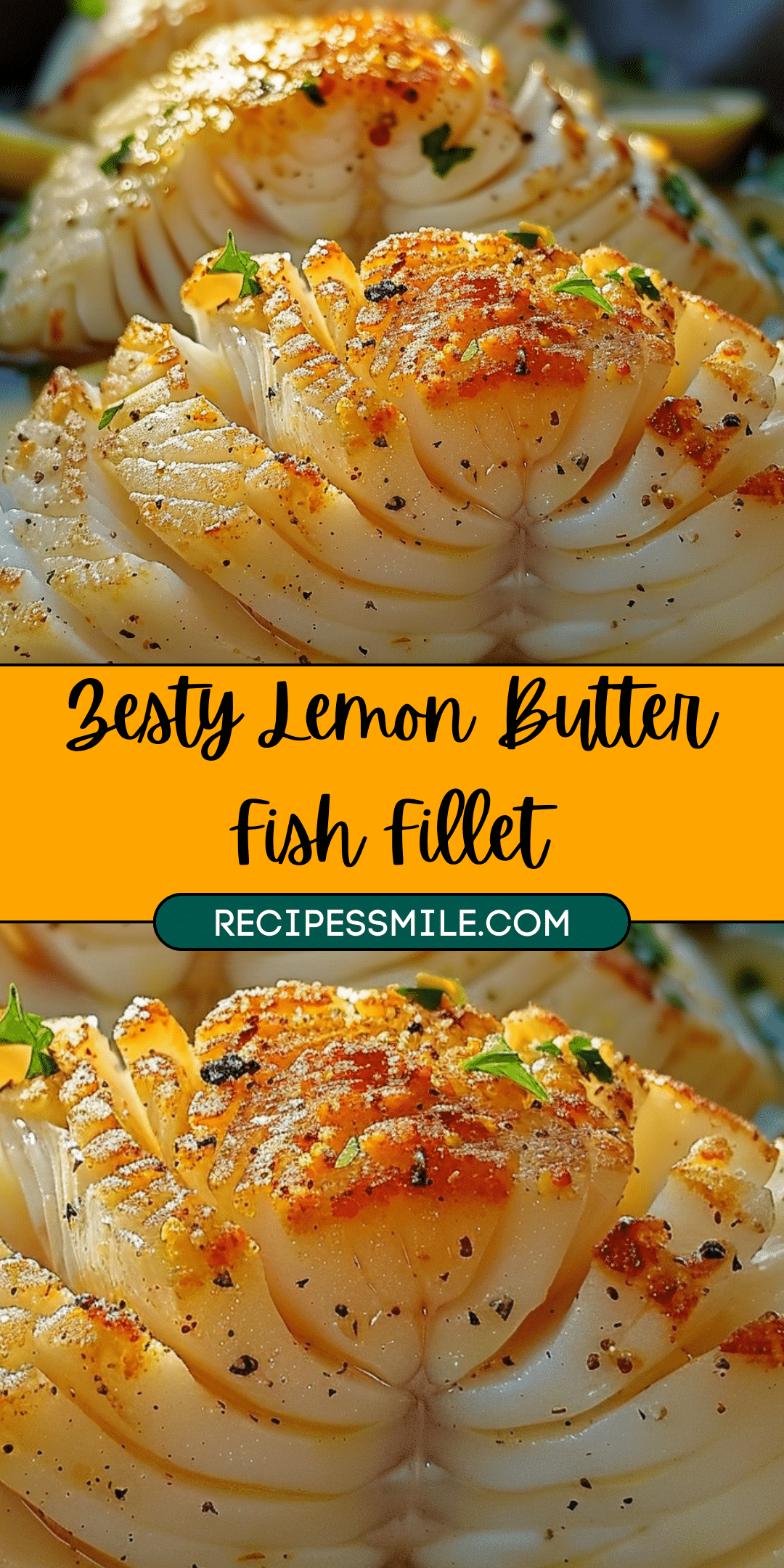 Zesty Lemon Butter Fish Fillet - Recipes Smile
