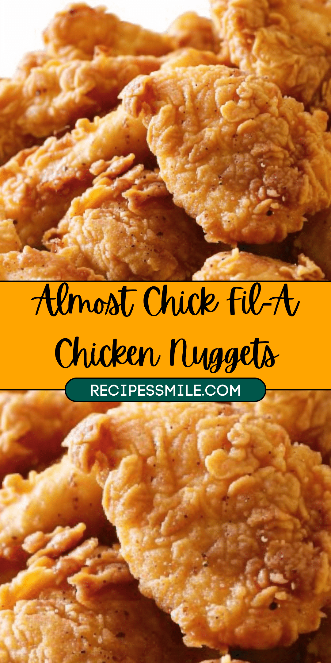 Almost Chick Fil-A Chicken Nuggets - Recipes Smile
