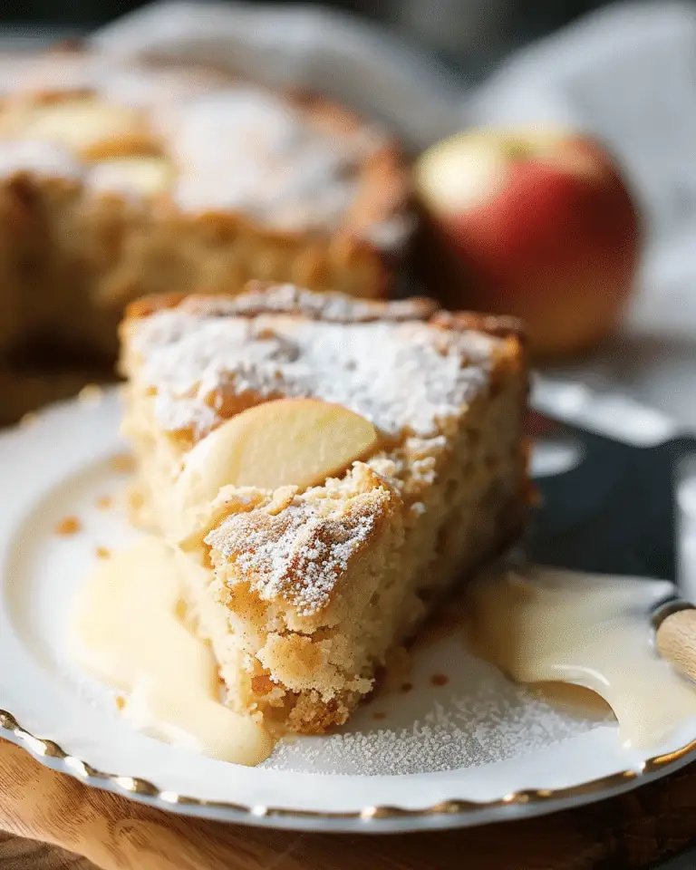 Authentic Irish Apple Cake - Recipes Smile