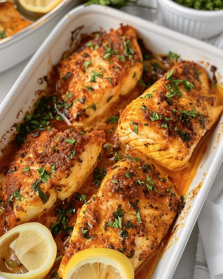Baked Garlic Butter Cajun Cod - Recipes Smile