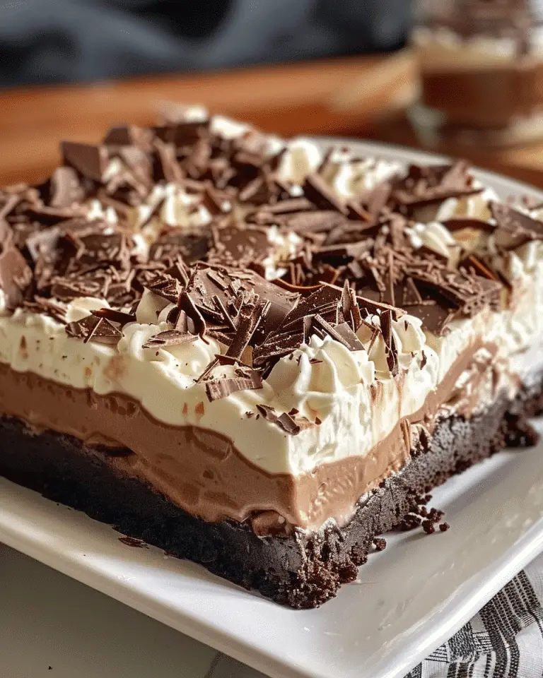 Brownie Refrigerator Cake - Recipes Smile