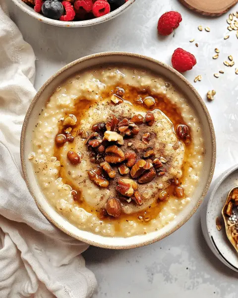 Creamy Vanilla Millet Porridge - Recipes Smile