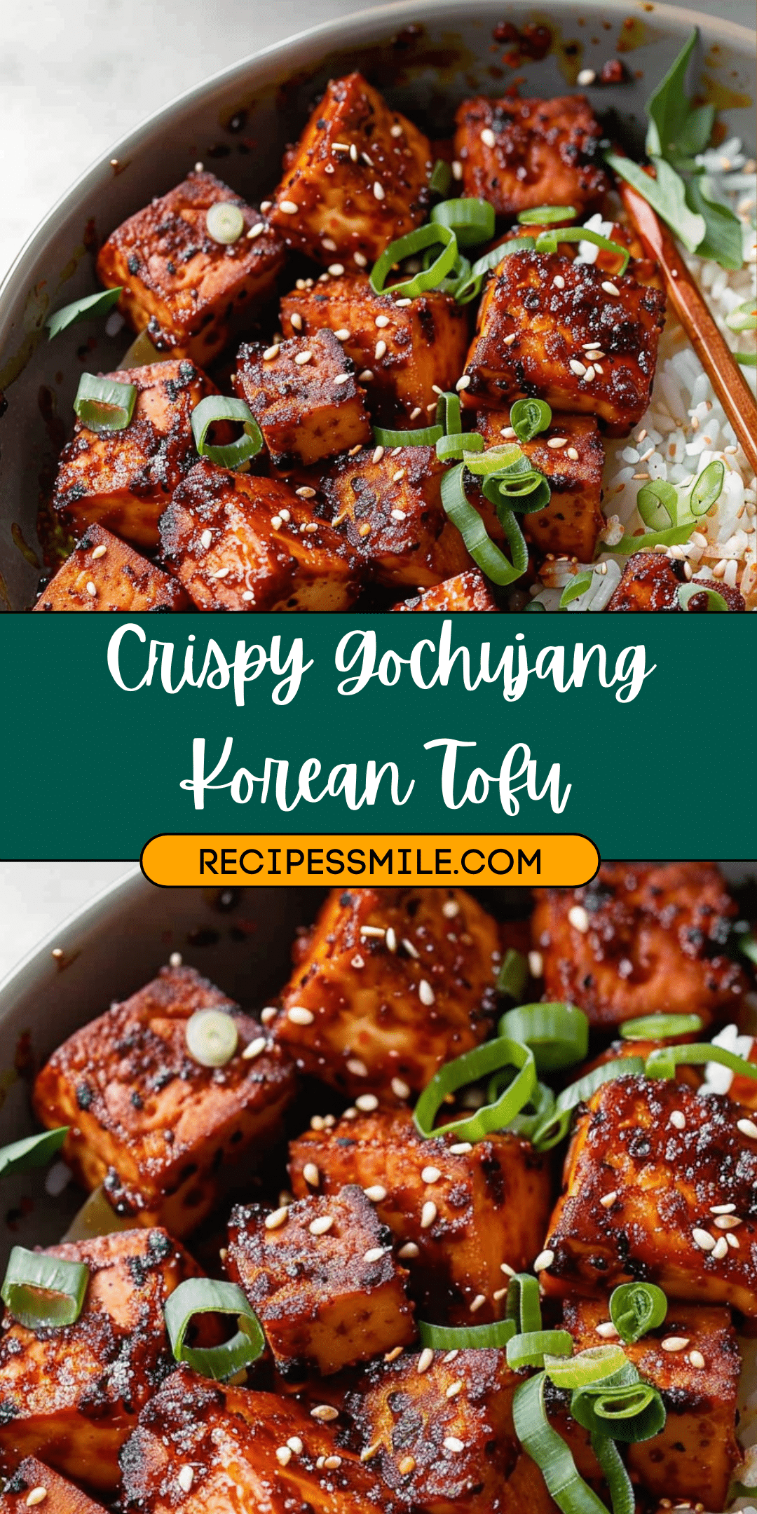 Crispy Gochujang Korean Tofu - Recipes Smile