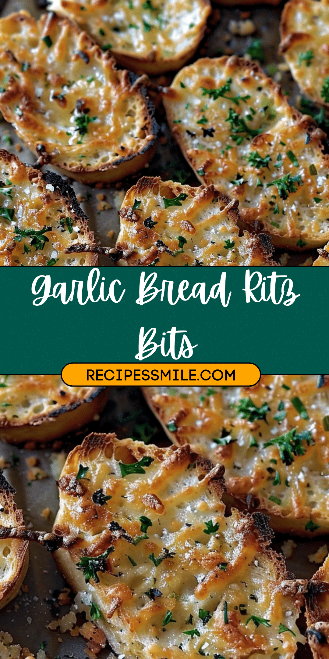 Garlic Bread Ritz Bits - Recipes Smile