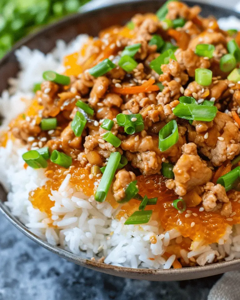 Ground Orange Chicken (1 Pan!) - Recipes Smile