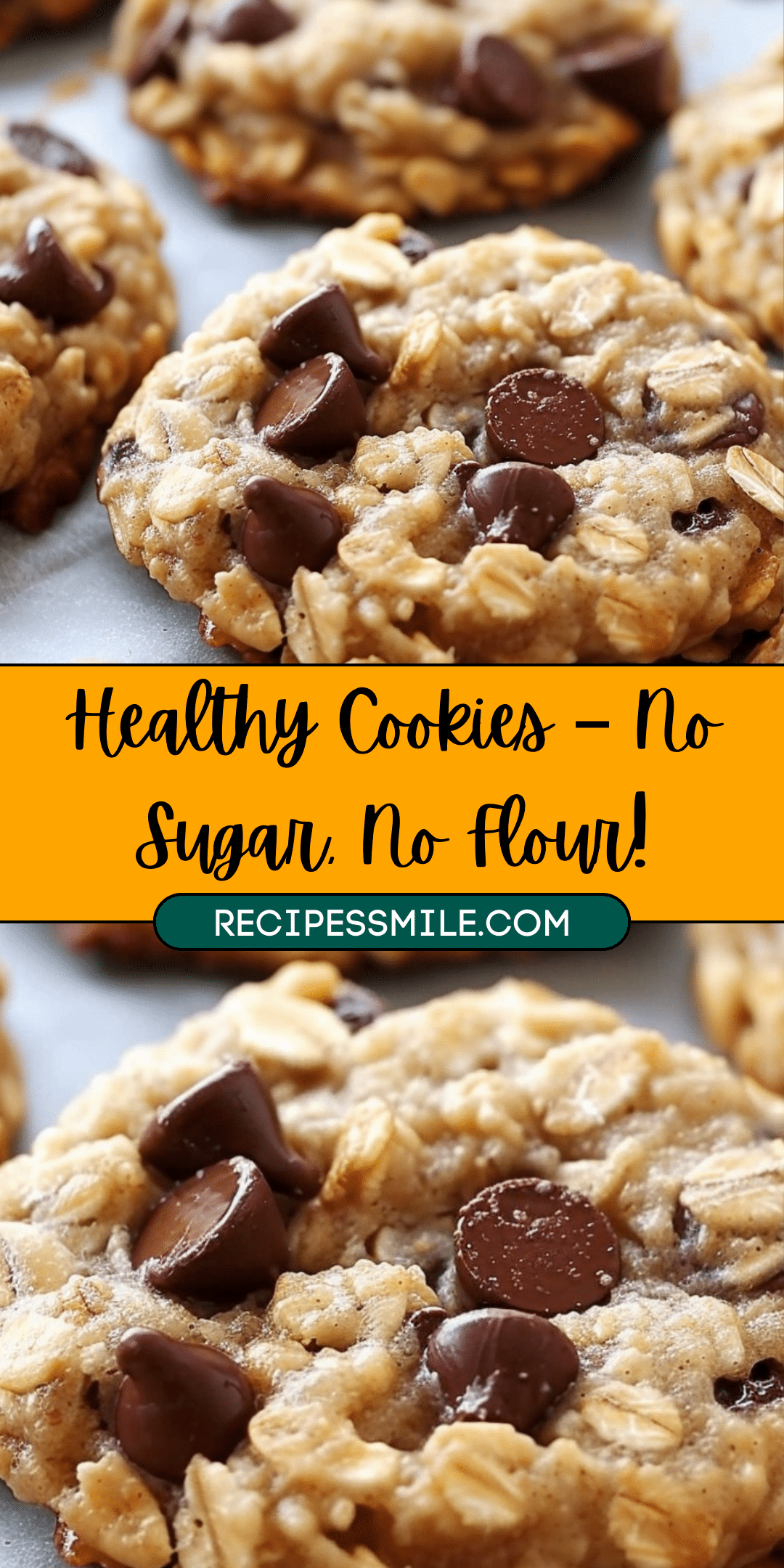 Healthy Cookies No Sugar No Flour Recipes Smile