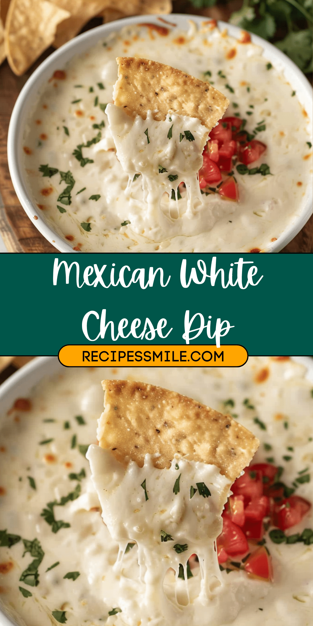 Mexican White Cheese Dip - Recipes Smile