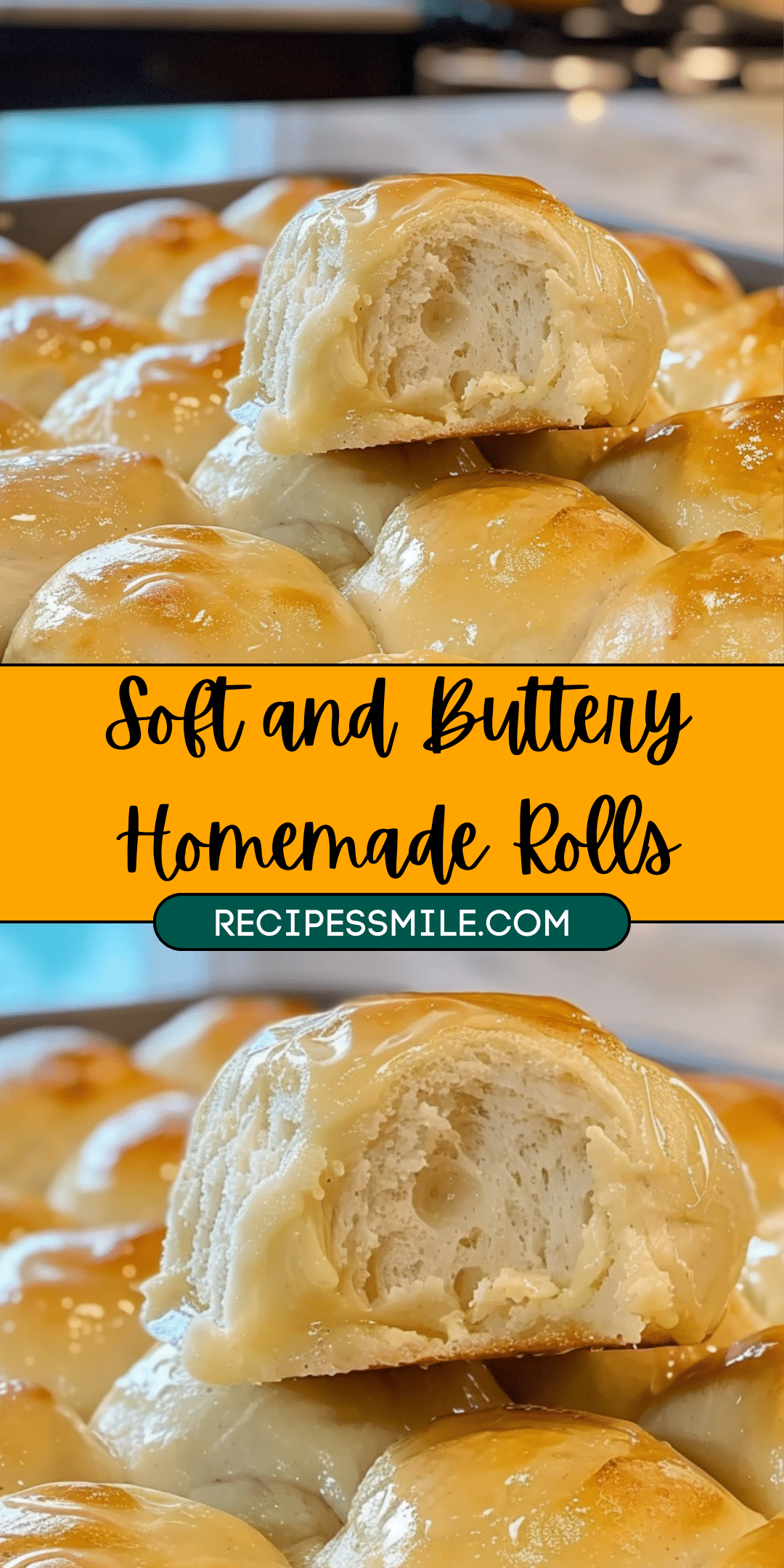 Soft and Buttery Homemade Rolls - Recipes Smile