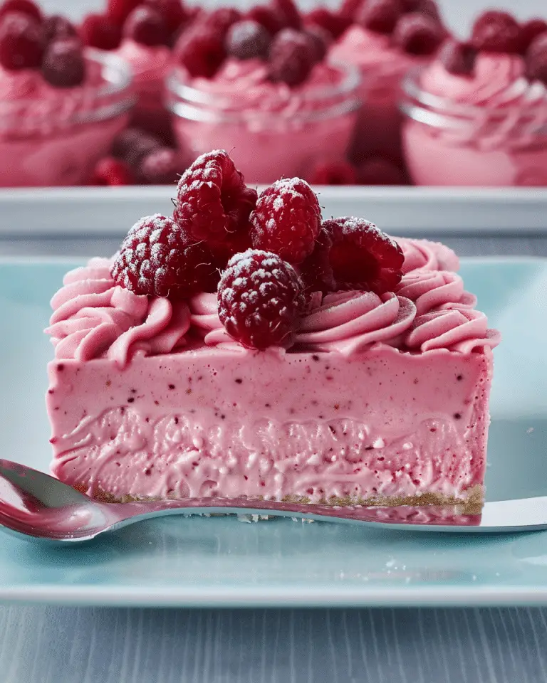 Raspberry Mousse - Recipes Smile