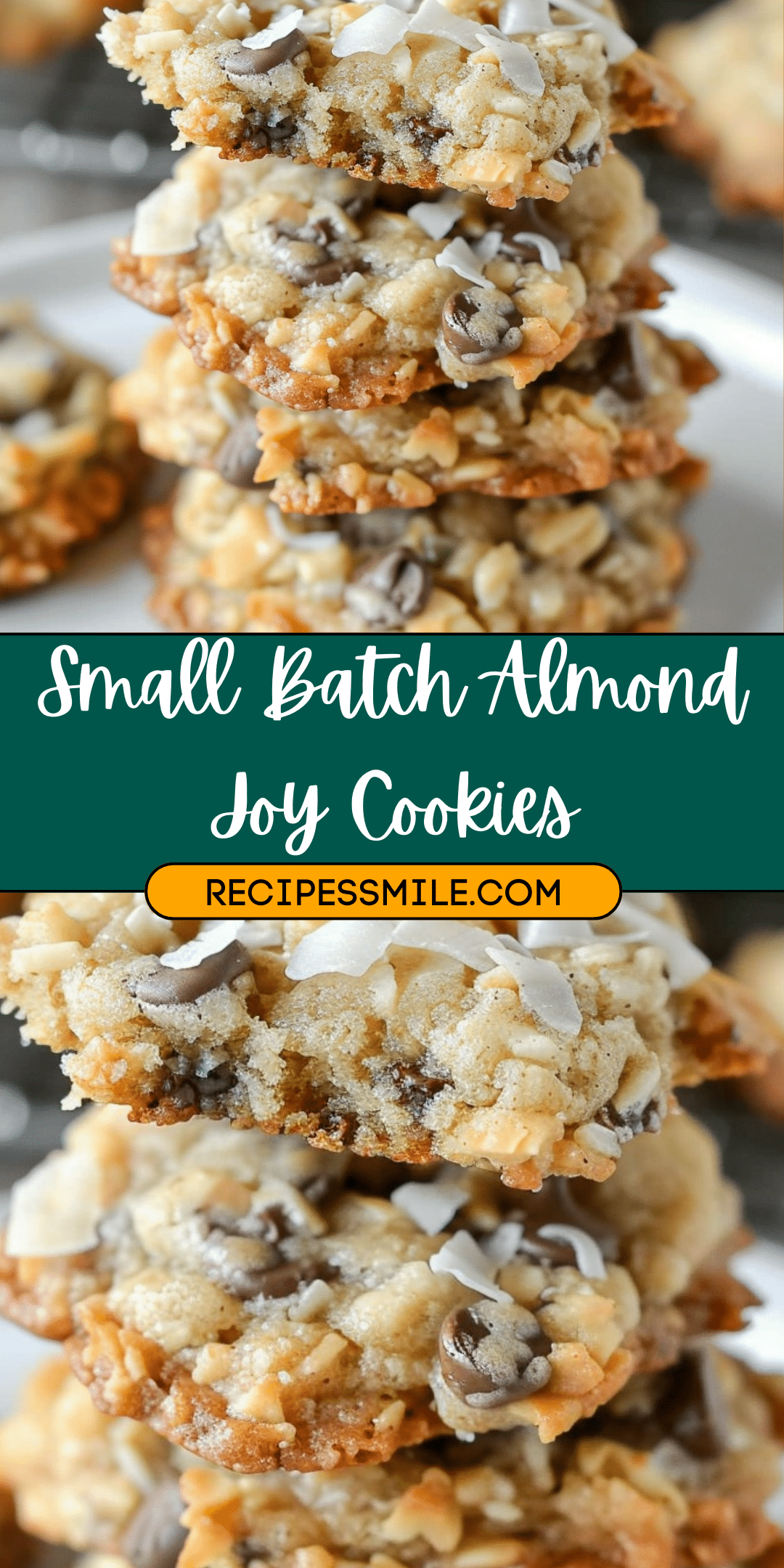 Small Batch Almond Joy Cookies - Recipes Smile