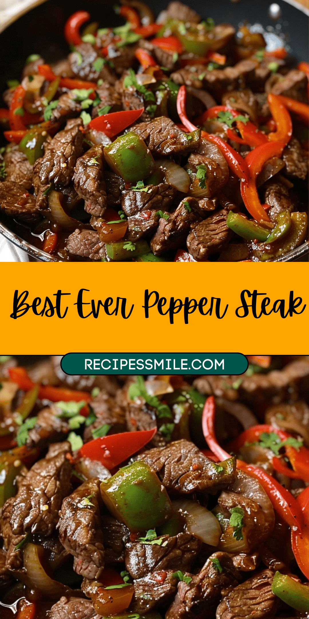 Best Ever Pepper Steak - Recipes Smile