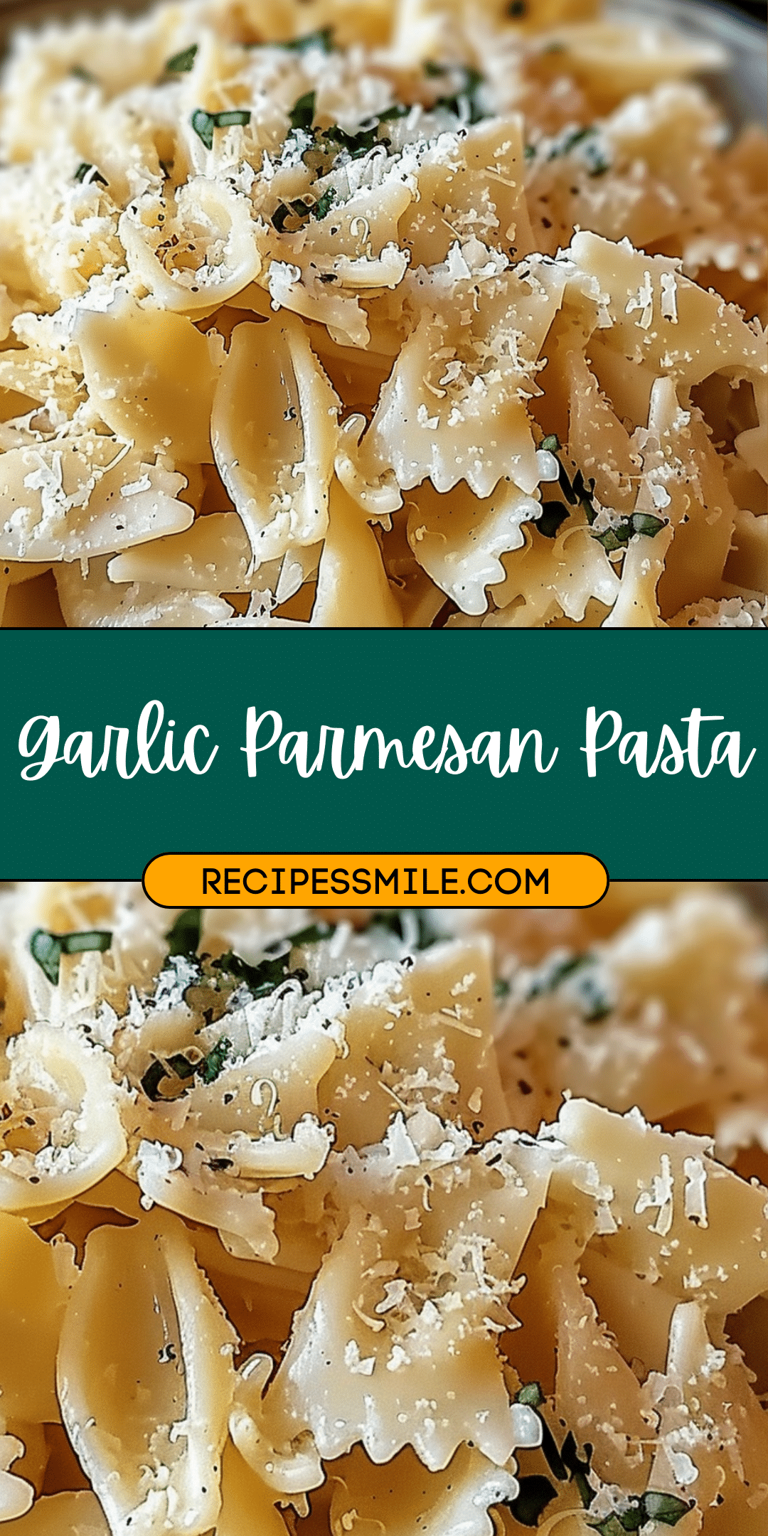 Garlic Parmesan Pasta - Recipes Smile