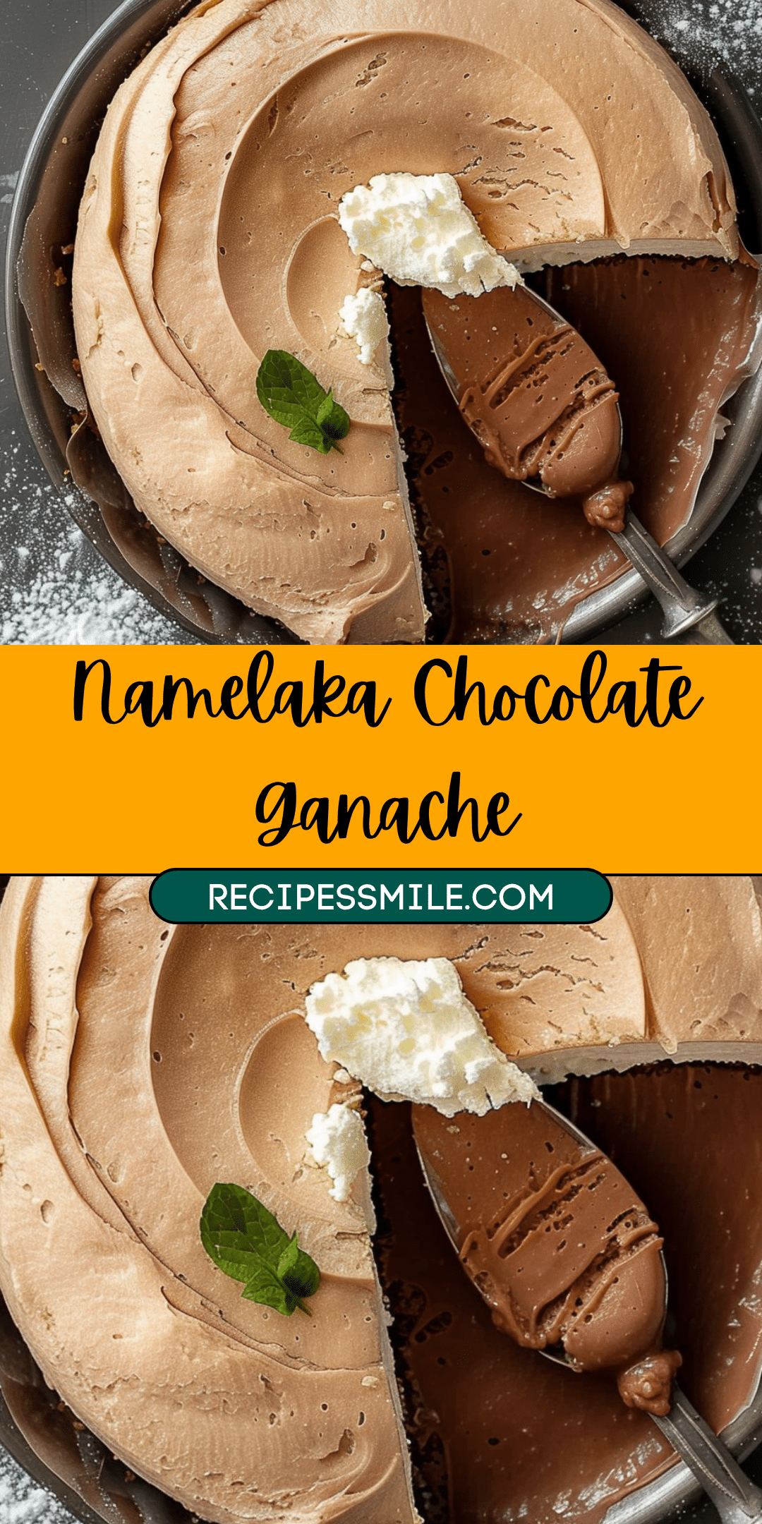 Namelaka Chocolate Ganache - Recipes Smile