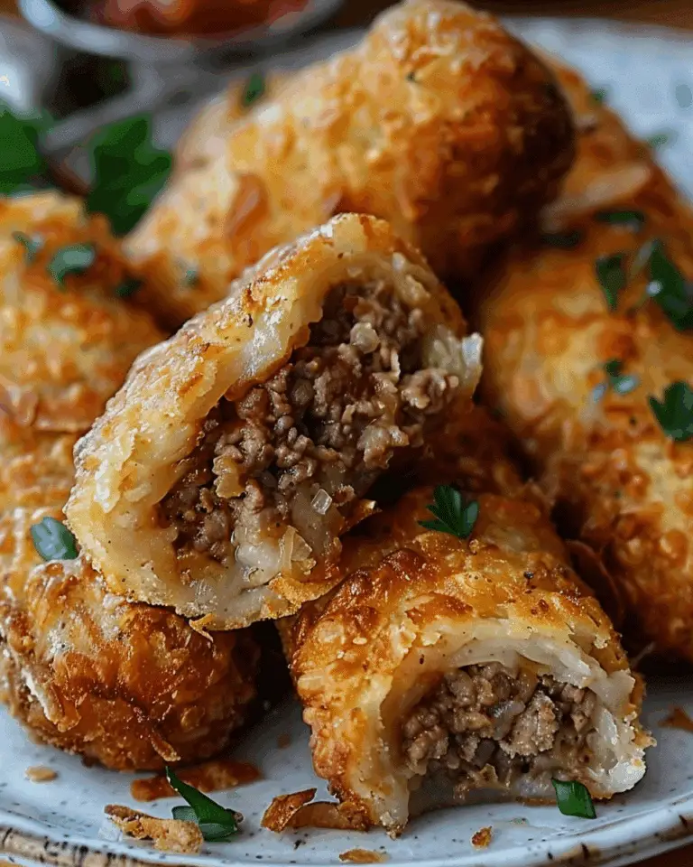 Spicy Garlic Beef Croquettes with Crispy Golden Crust - Recipes Smile
