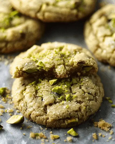 Pistachio Cream Cookies - Recipes Smile