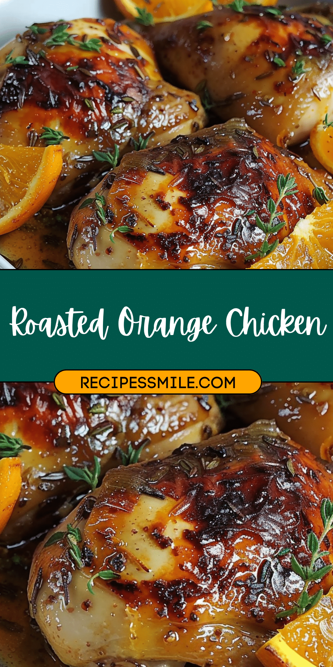 Roasted Orange Chicken - Recipes Smile