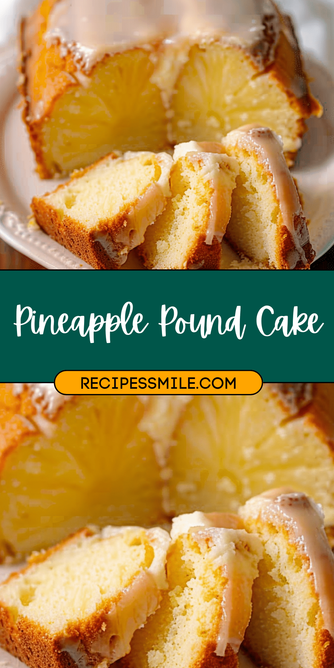 Pineapple Pound Cake - Recipes Smile