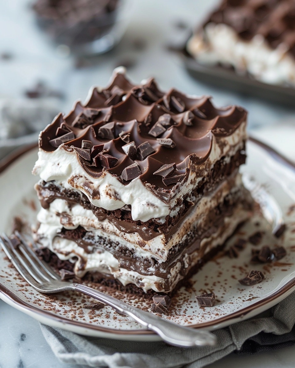 Fascinating No Bake Chocolate Lasagna Gallery