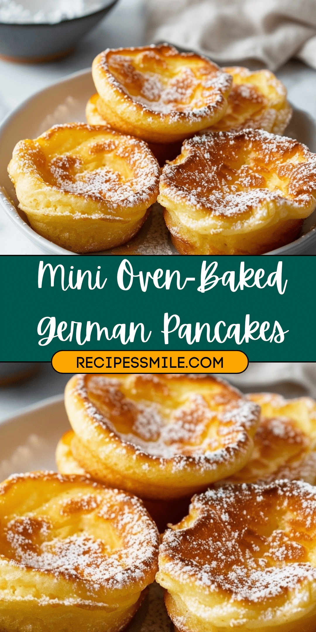 Mini Oven‑Baked German Pancakes - Recipes Smile