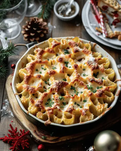 Easy Christmas Stuffed Pasta - Recipes Smile